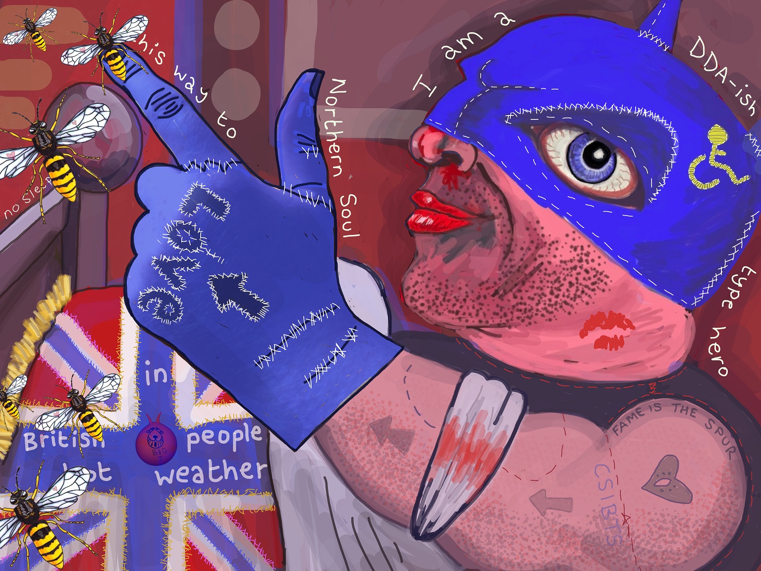 » Artist Led Family Workshop : Create a Character with Jason Wilsher–Mills