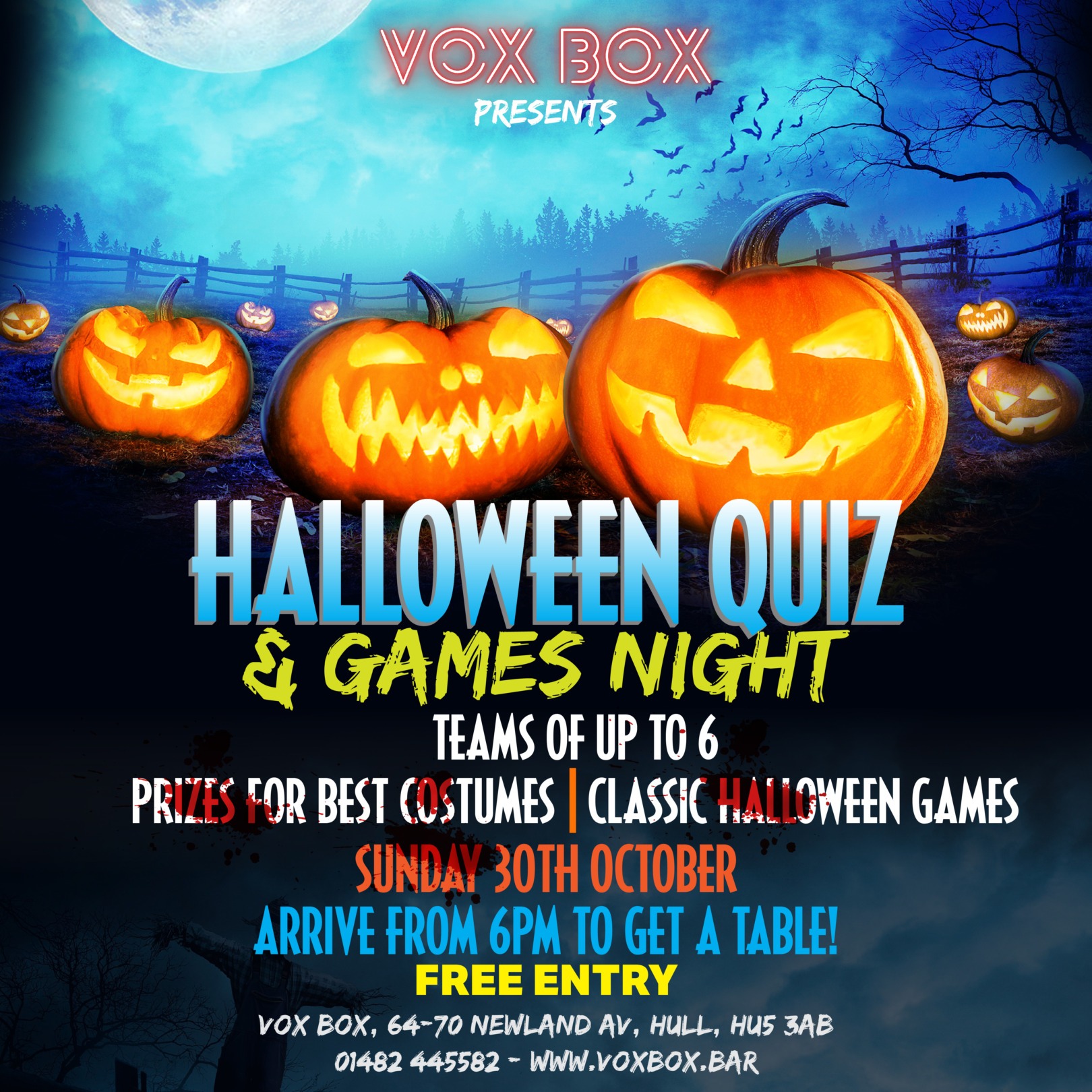 » Halloween Quiz & Games Night